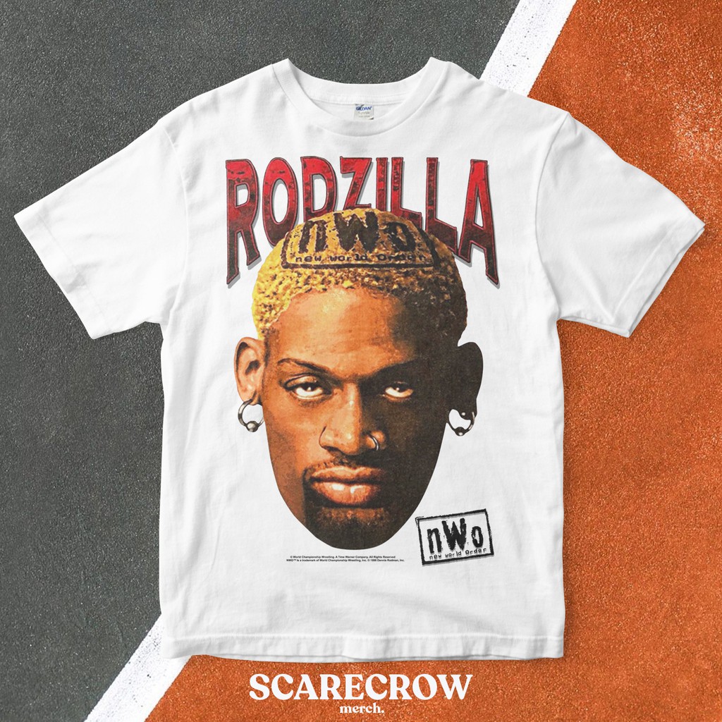 Jual KAOS RODZILLA DENNIS RODMAN NWO VINTAGE REPRINT | Shopee Indonesia