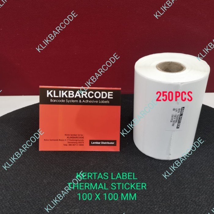 Jual Kertas Label Printer 10x10 cm Barcode XPrinter 420B Thermal ...
