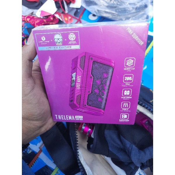 Jual thelema quest pink 200w limited edition | Shopee Indonesia