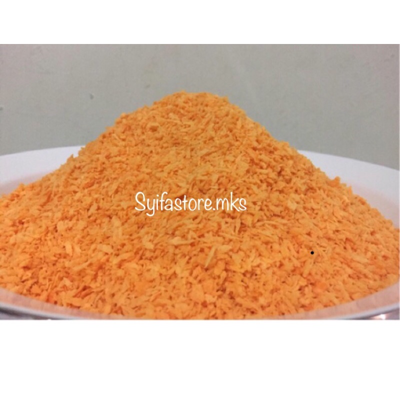 Jual Tepung panir / panko orange | panir mix repack 1 kg/ bread crumb ...
