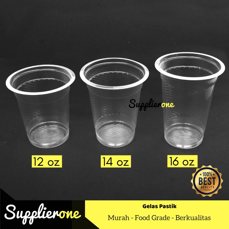 Jual Gelas Plastik Cup Isi 50 Pcs / Gelas Cup Plastik / Cup Gelas Plastik / Gelas Plastik Tebal ...