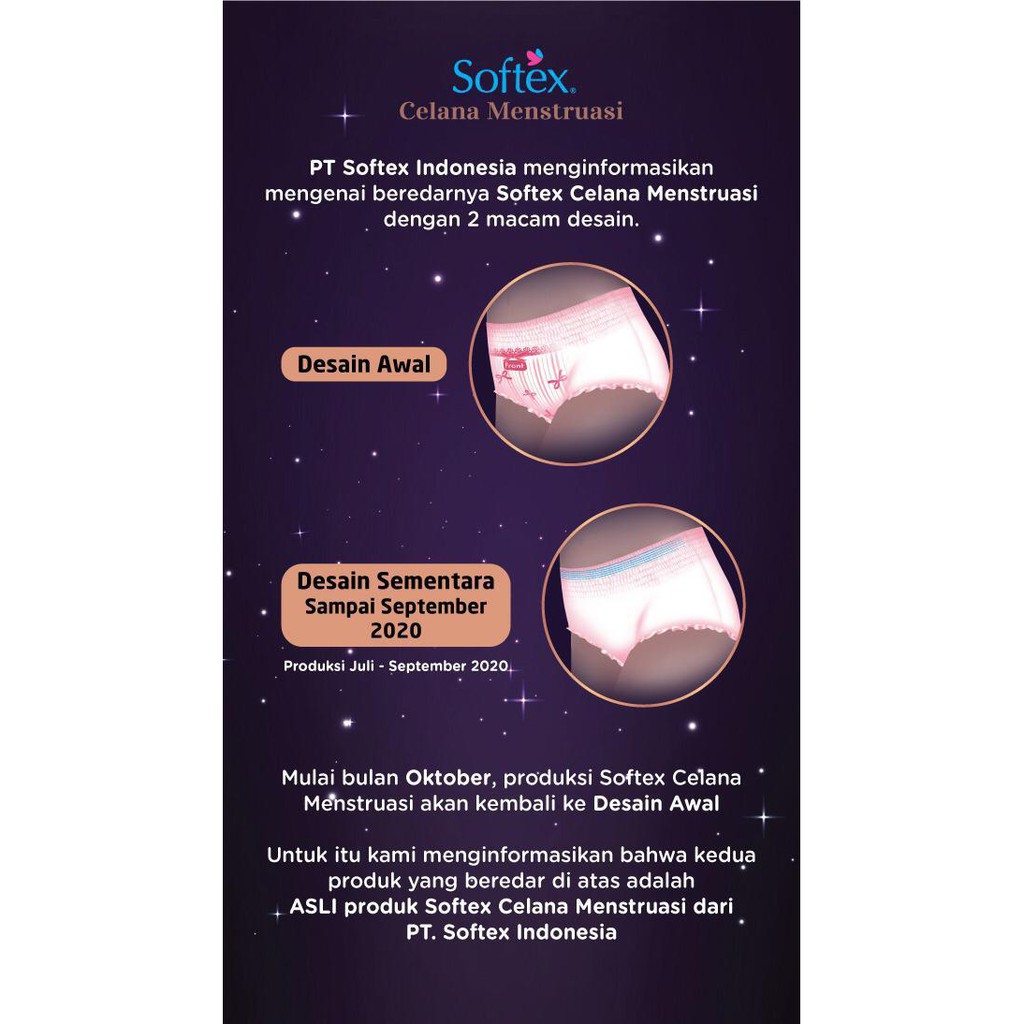 Jual Softex celana menstruasi isi2`s ukuran all size & extra size TANPA GAMBAR | Shopee Indonesia