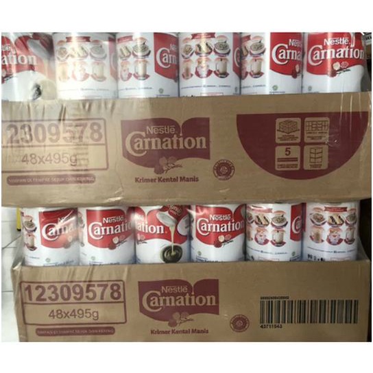 Jual SKM CARNATION 488 GRAM 1 DUS ISI 48 KHUSUS INSTAN KURIR | Shopee ...
