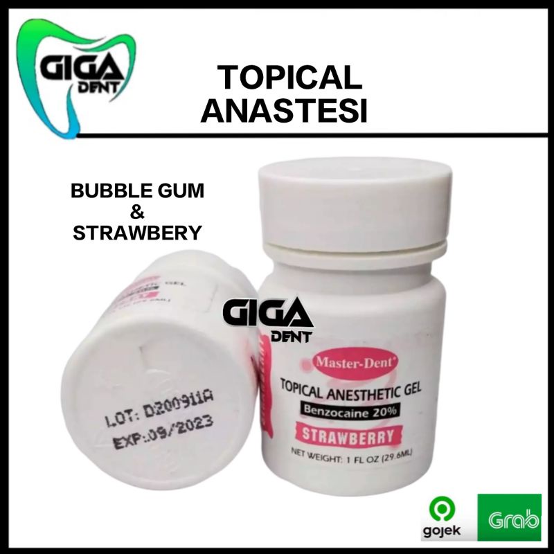 Jual TOPICAL ANASTESI GEL MASTER DENT SERUPA PRECAINE | Shopee Indonesia