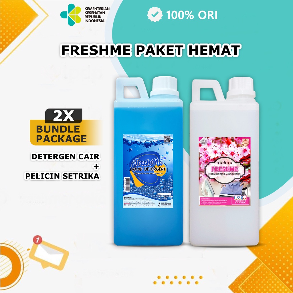 Jual [BUNDLE] Parfum Laundry NON Alkohol + Liquid Detergen Cair ...