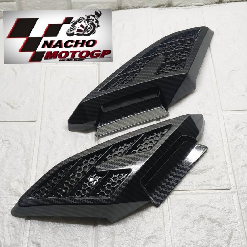 Jual Cover Body Samping Nmax All New Carbon Sirip | Shopee Indonesia