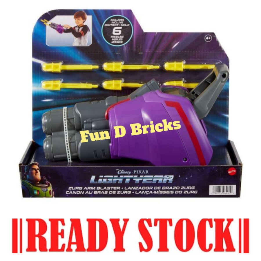 Jual Disney Pixar Lightyear Zurg Arm Blaster Mattel | Shopee Indonesia