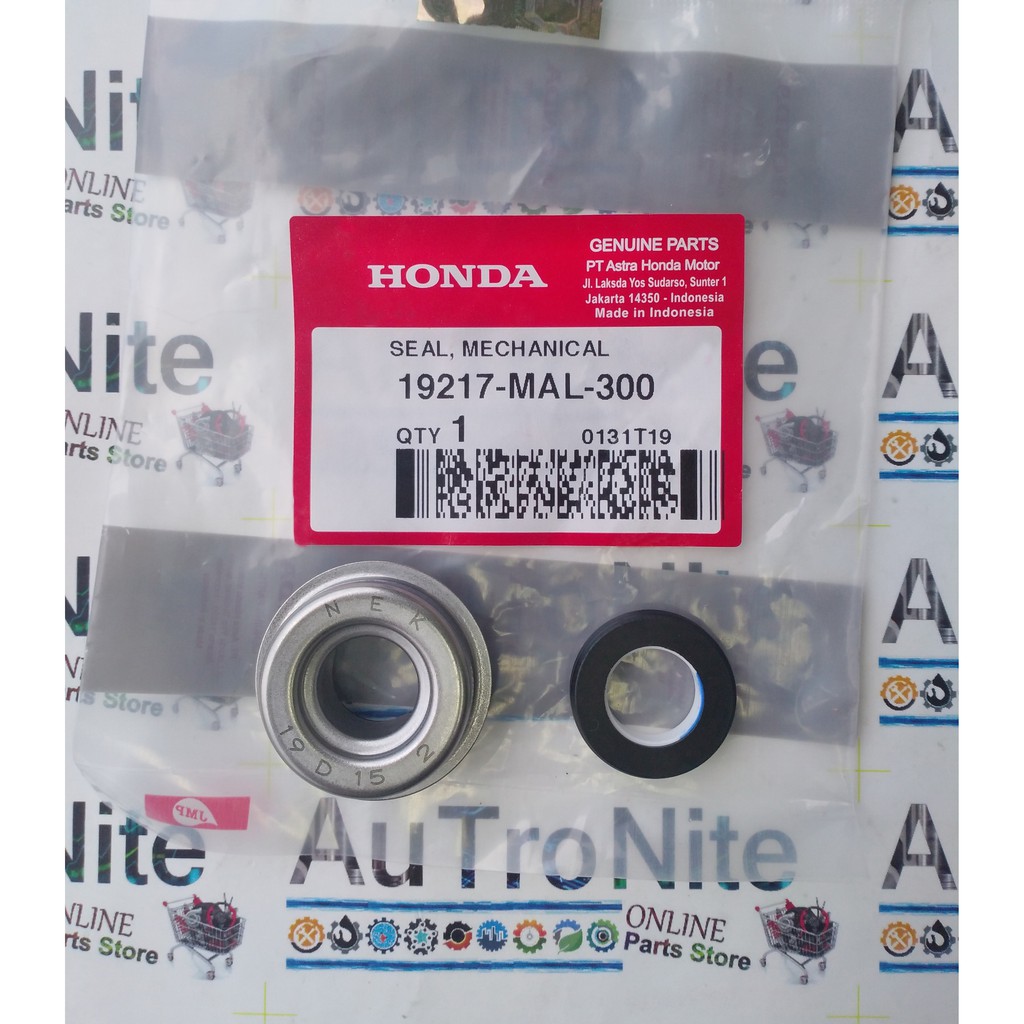 Jual Seal Mechanical Water Pump Radiator 19217-MAL-300 Original Honda Air Blade Vario 110 Karbu ...