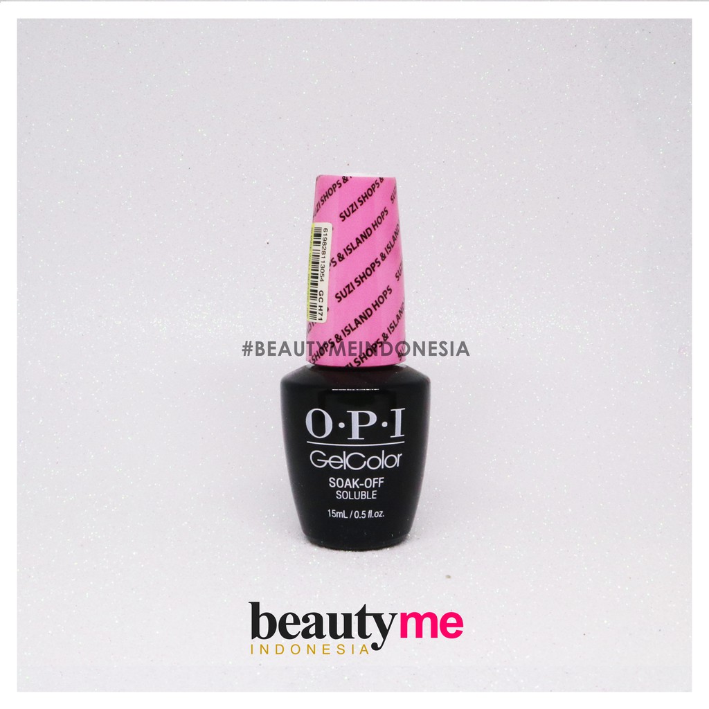 Jual OPI GEL COLOR H71 Suzi Shops & Island Hops | Shopee Indonesia