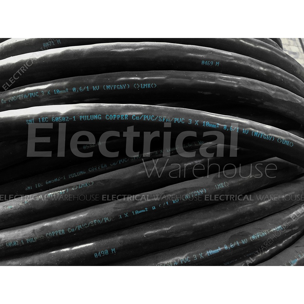 Jual Kabel Listrik NYFGBY 3x10mm2 PULUNG ( NYF GBY 3x10mm 3x10 mm 3 x ...