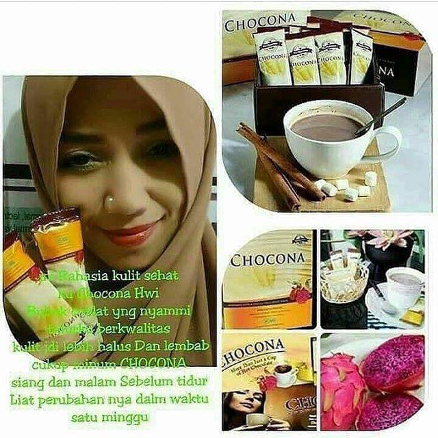 Jual CHOCONA(Minuman Coklat extra Cocoa,buah naga dan alpha lipoid acid ...