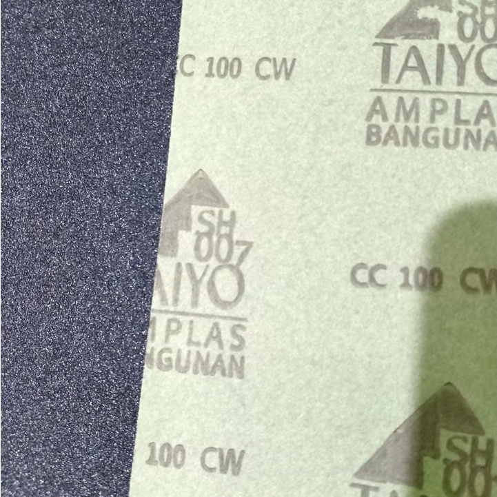 Jual Amplas Halus dan Kasar Amplas Lembaran Taiyo Grit Ukuran : 60 80 ...