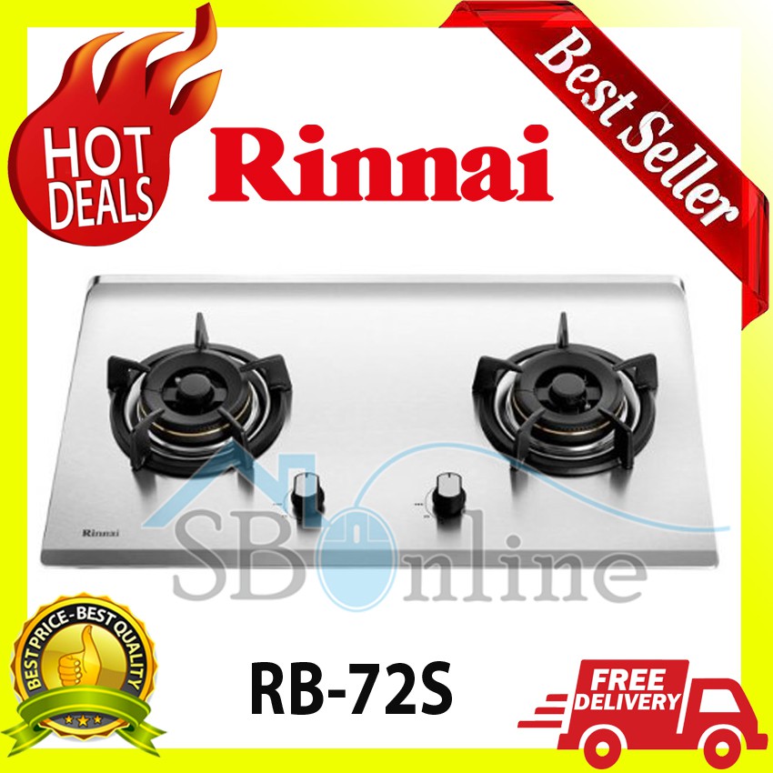 Jual Kompor Gas Tanam Rinnai RB 72S | Shopee Indonesia