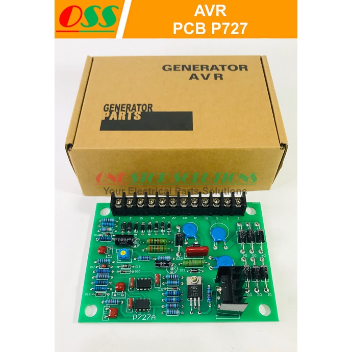 Jual AVR GENERATOR AVR GENSET PCB P727 P727A | Shopee Indonesia