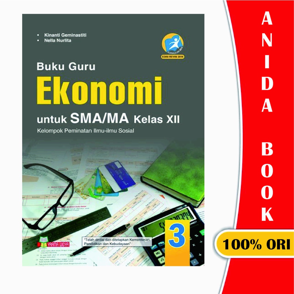Jual Buku Guru Ekonomi Untuk SMA/MA Kelas XII Peminatan - Yrama Widya ...