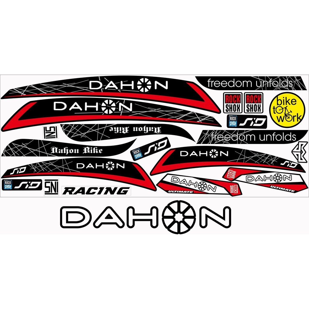 Jual STRIPING BIKE ALL DAHON STICKER SEPEDA LIPAT STIKER | Shopee Indonesia
