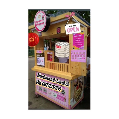 Jual gerobak murah/gerobak minimalis/gerobak jatibelanda /gerobak kayu ...