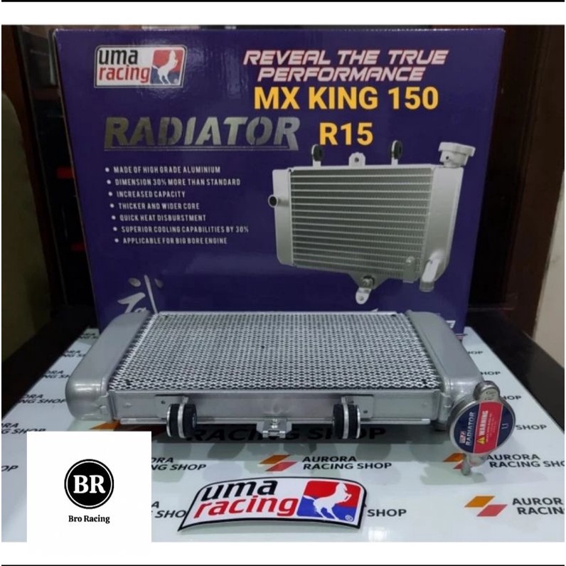 Jual RADIATOR UMA RACING MX KING / RS150 - ORIGINAL | Shopee Indonesia