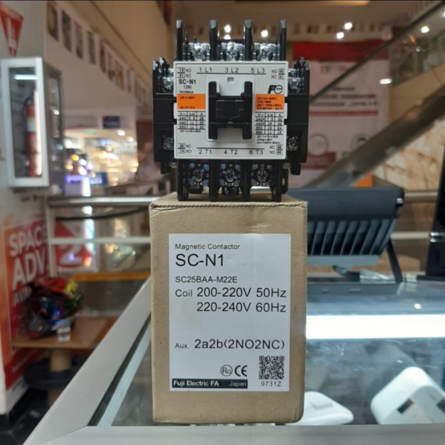 Jual Kontaktor Fuji Electric SC-N1 220v SCN1 contactor SCN-1 | Shopee Indonesia