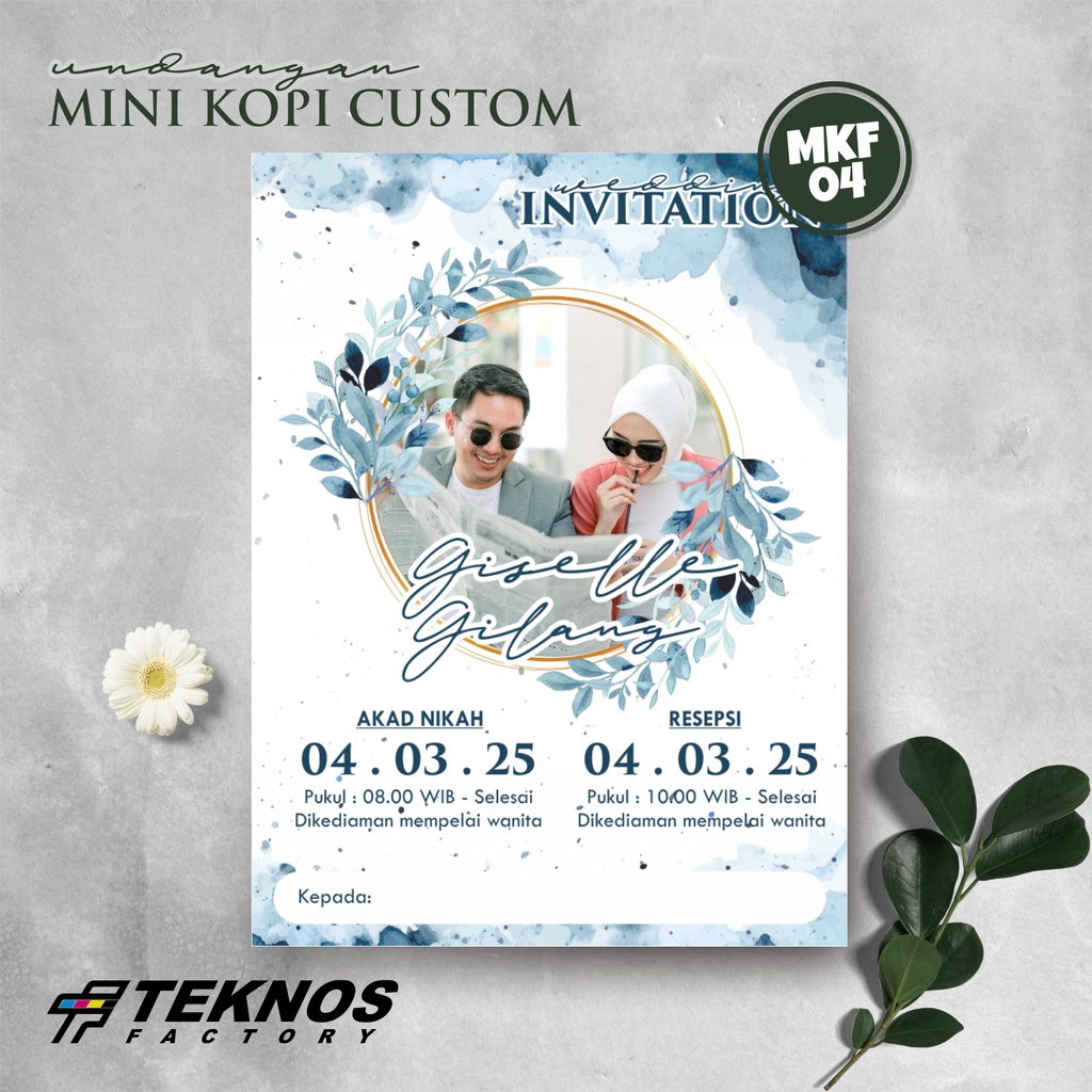 Jual UNDANGAN MINI KOPI MURAH - UNDANGAN UNIK MINIMALIS - UNDANGAN NASI ...