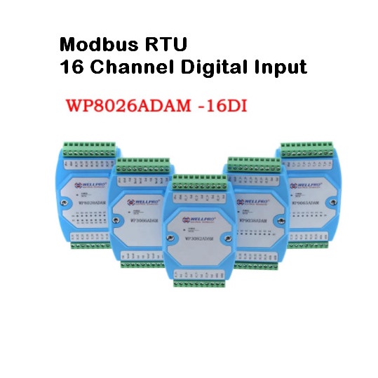 Jual Modbus RTU - Digital Input (DI) Module Switching Module Isolated ...