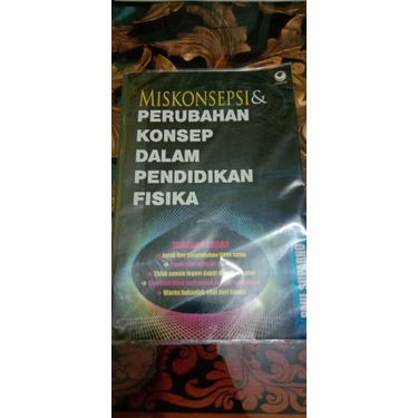 Jual Miskonsepsi & Perubahan Konsep Dalam Pendidikan Fisika - Paul ...