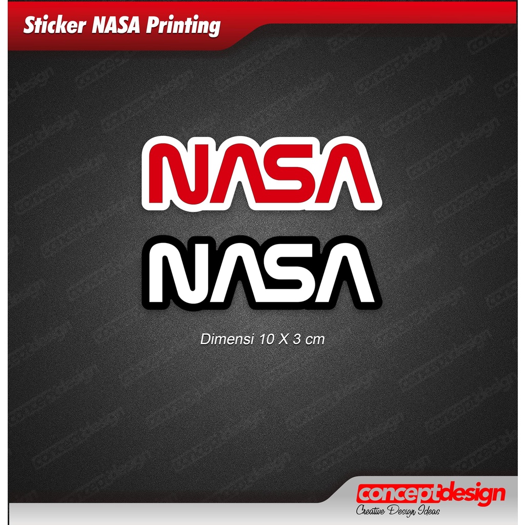 Jual Sticker Printing Nasa | Shopee Indonesia
