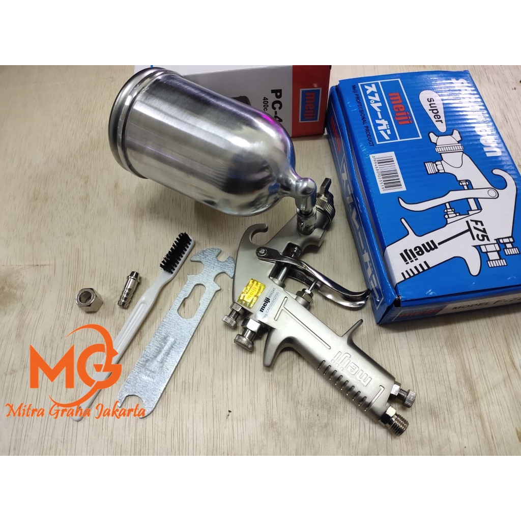 Jual mg_Spray Gun Meiji Semprotan Meiji F75 F-75 Tabung Atas Super ...