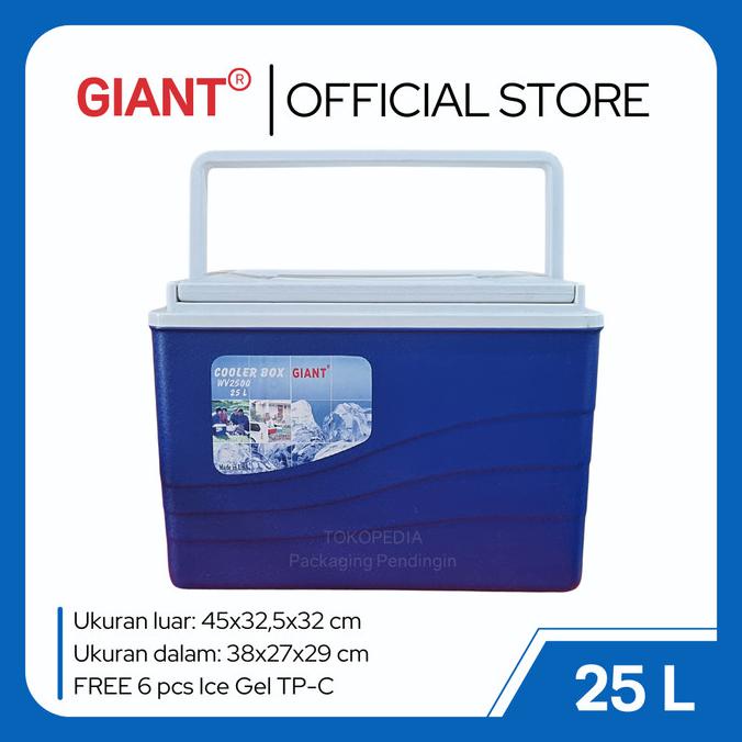 Jual kios.lucinda - GIANT Cooler Box 25 Liter / Cool Box Besar - 25L ...
