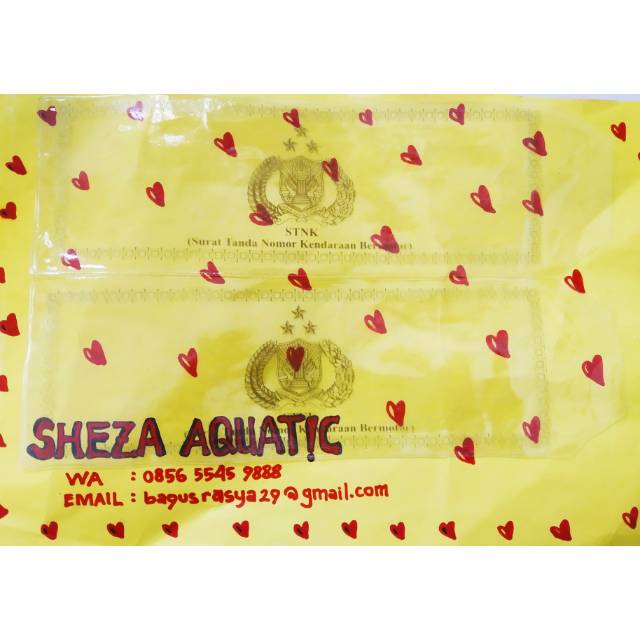 Jual Plastik STNK PAJAK KENDARAAN warna coklat | Shopee Indonesia