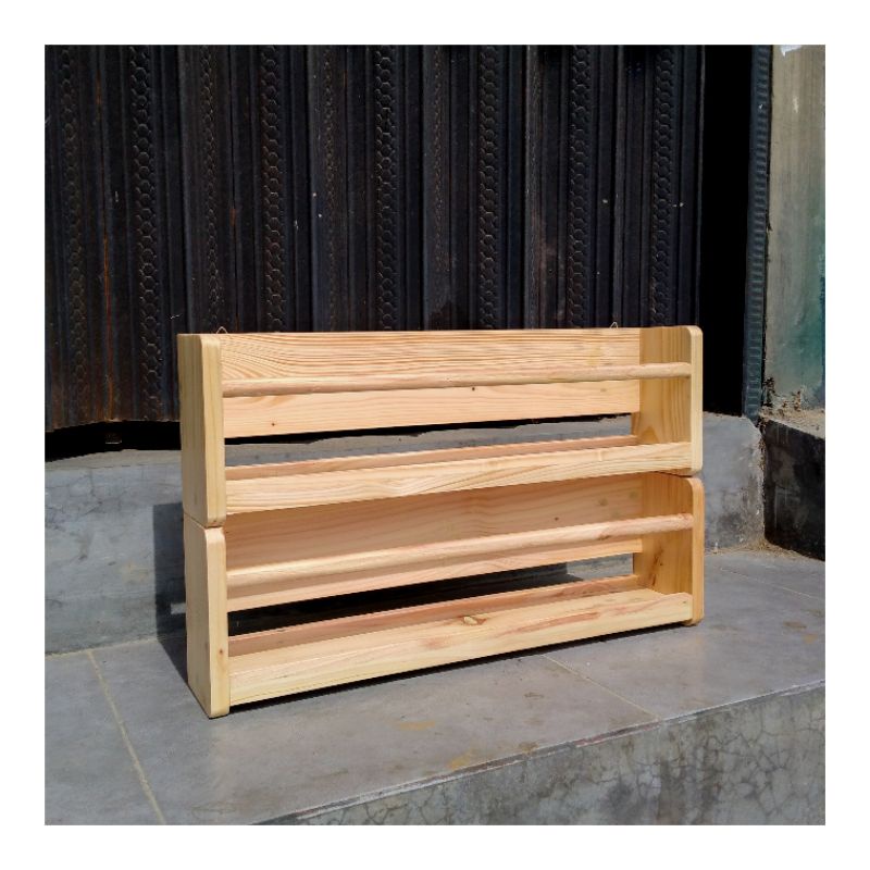 Jual RAK BUKU DINDING / HANGING WALL BOOKSHELVES / RAK BUKU ANAK / RAK ...