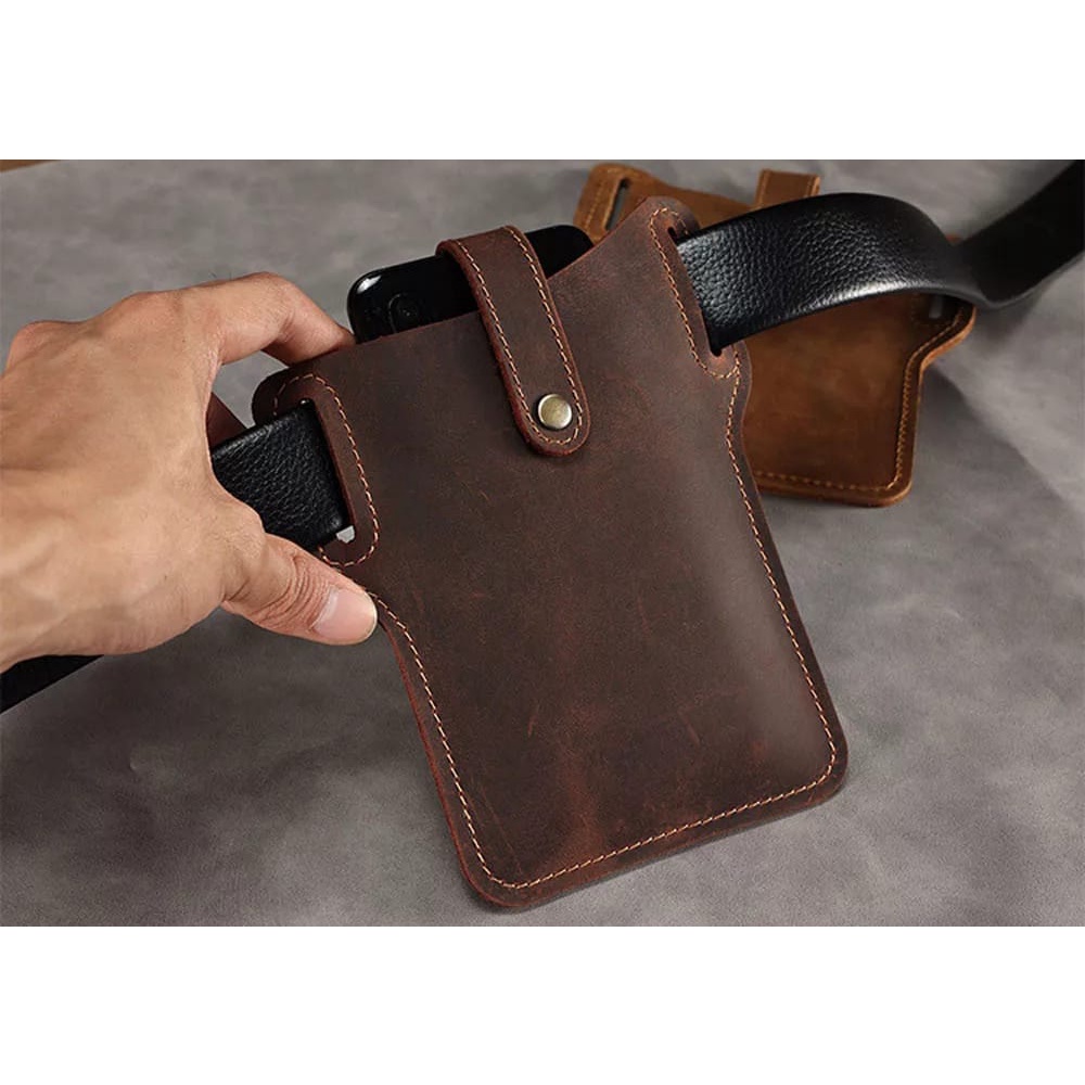 Jual Dompet Hp Pria Pinggang Kulit Asli - Dompet Hp Pinggang Kulit Asli ...