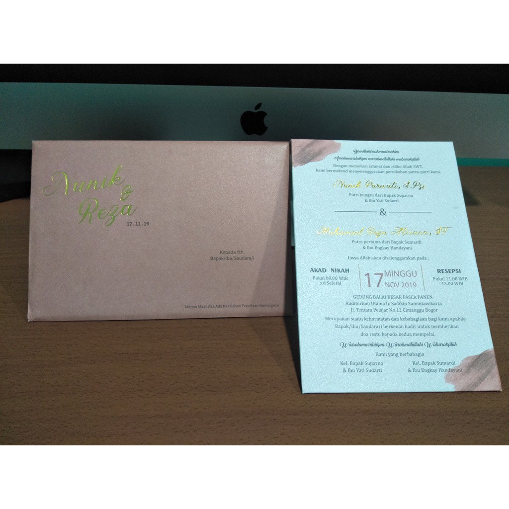 Jual Undangan Pernikahan Hard Cover Landscape | Shopee Indonesia