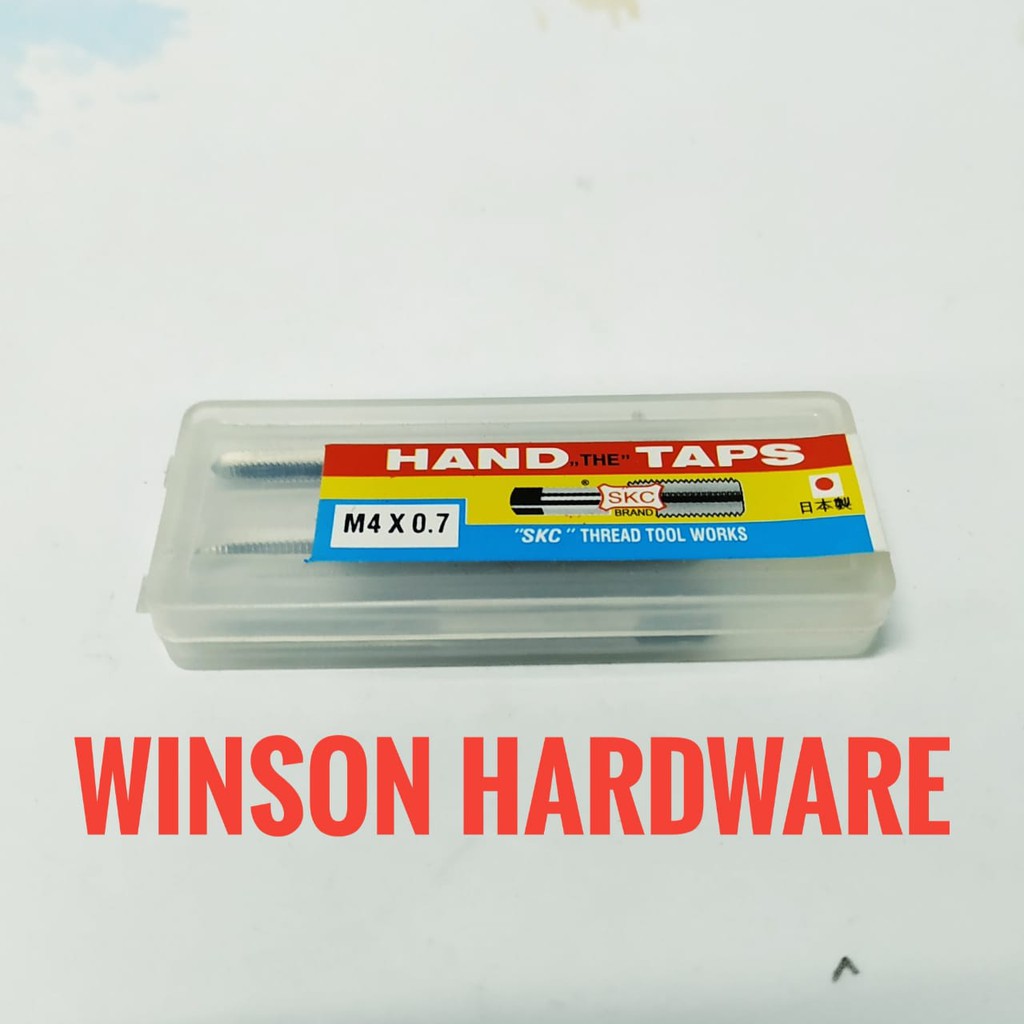 Jual Handtap SKC M4x0.7 / Hand Taps Mata Tap M 4 x 0.7 SKC | Shopee Indonesia