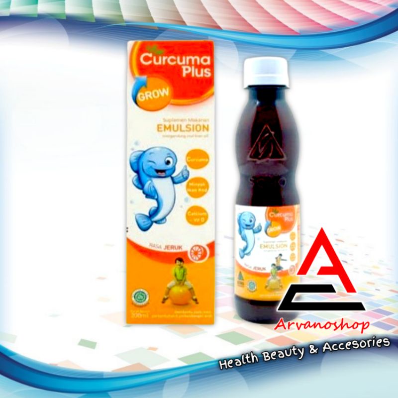 Jual CURCUMA PLUS EMULSION 200 ML (ED 7/2025) | Shopee Indonesia