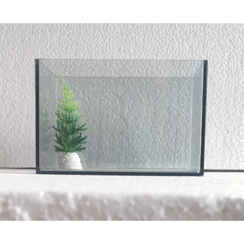 Jual Aquarium Mini For Baby Chana Plus Hiasan | Shopee Indonesia