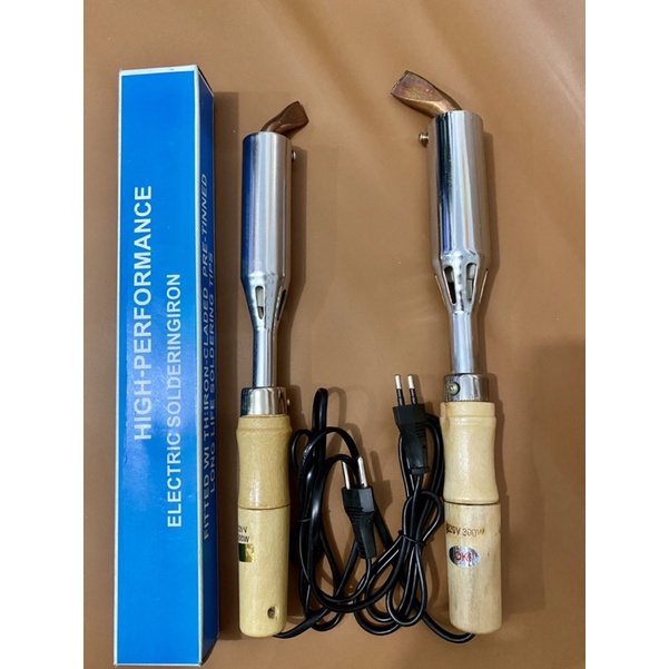 Jual Solder Patri Gagang Kayu / Electric Soldering Iron /Solder Patri ...