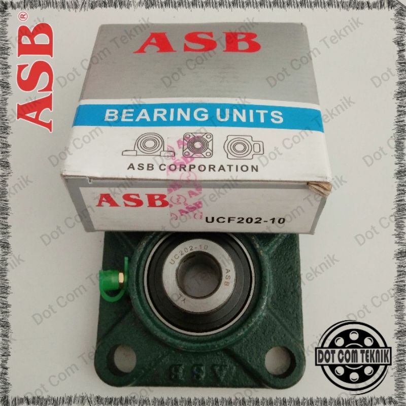 Jual PILLOW BLOCK BEARING UCF 202-10 ASB (AS : 5/8" atau 15,9 M/M) | Shopee Indonesia