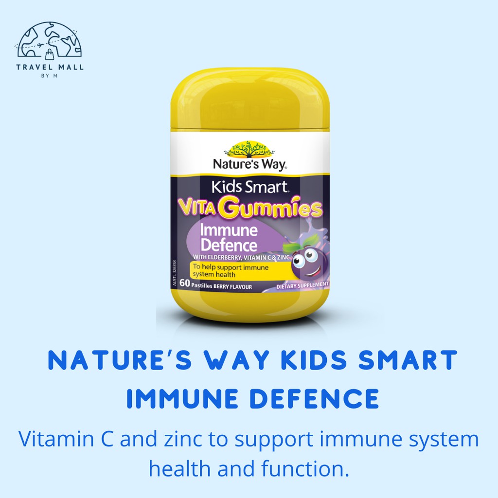 Jual Nature's Way Kids Smart Vita Gummies Immune Defence | Shopee Indonesia