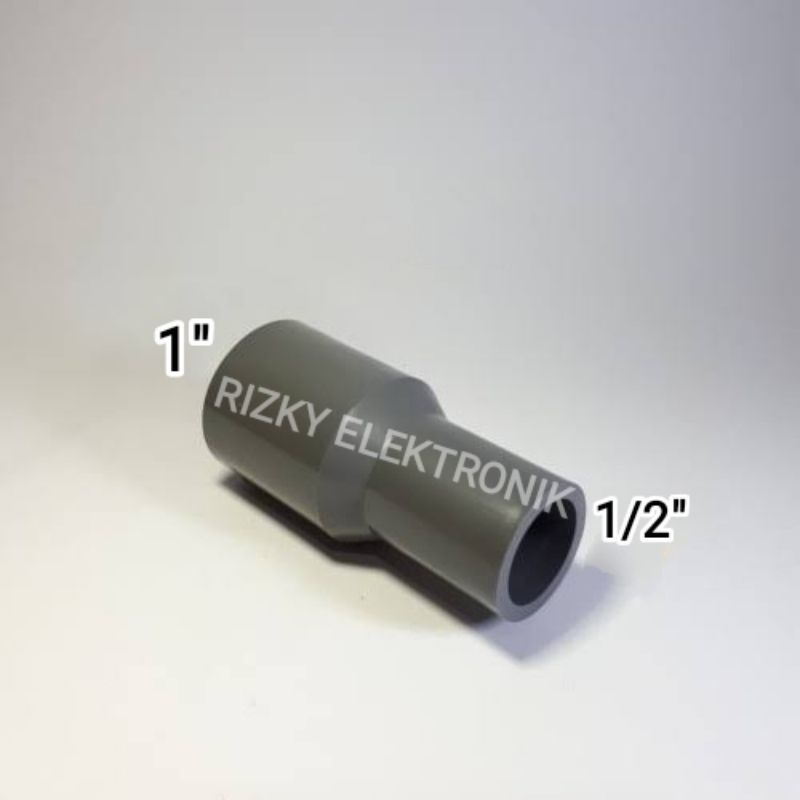 Jual Sok Socket Reducer 1 x 1/2 inch Oversock Sambungan Pipa PVC JAYA ...