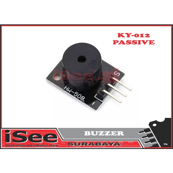 Jual Ky 012 Keyes Passive Buzzer Module Beep Piezoelectric For Arduino Shopee Indonesia 