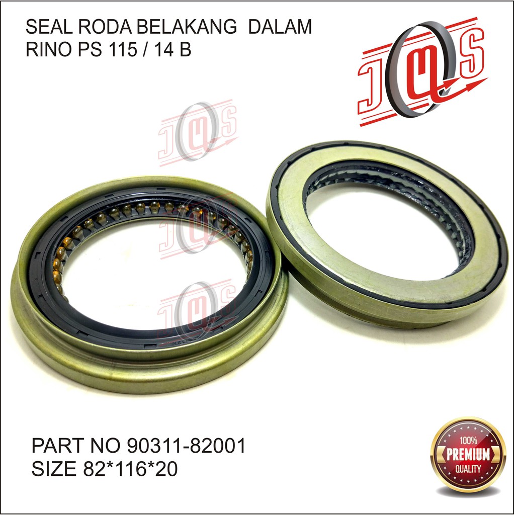 Jual OIL SEAL RODA BELAKANG DALAM TOYOTA RINO DYNA 115 PS 115PS 14B ...