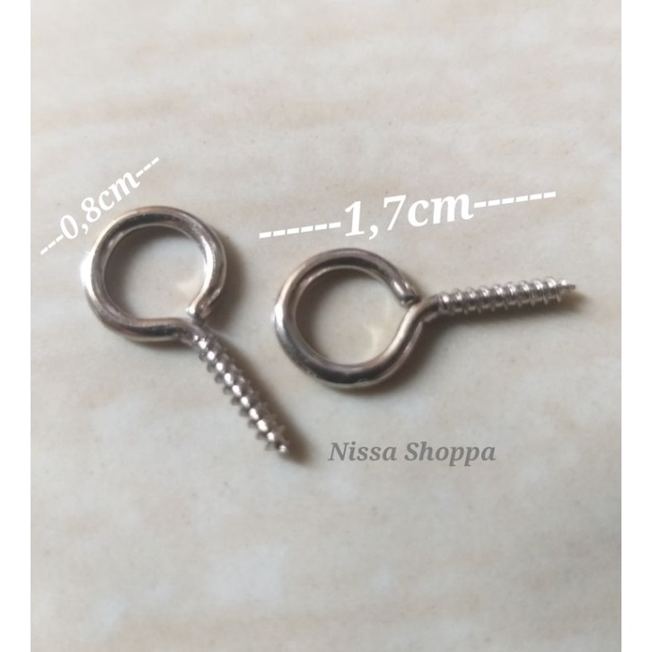 Jual Sekrup gantungan kunci sekrup O ready semua ukuran | Shopee Indonesia