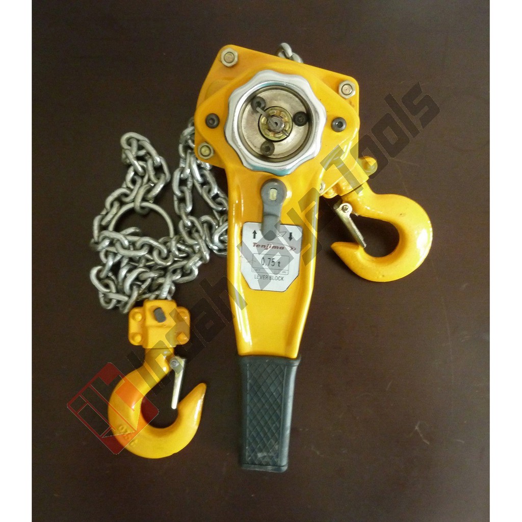 Jual LEVER BLOCK Lever Hoist 1.5 Ton x 1.5 Meter TENJIMA 1.5 Ton 1500 ...