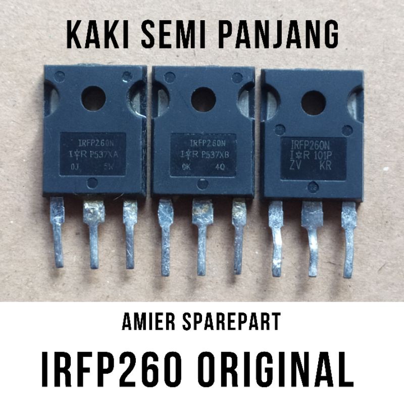 Jual ORIGINAL IRFP260 IRF260 MOSFET CABUTAN FOR POWER CLASS D | Shopee ...