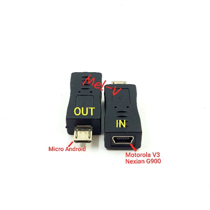 Jual Adapter Converter V3 to Micro Usb V8 Android | Shopee Indonesia