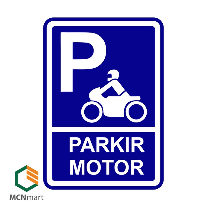 Jual Promo Rambu Parkir Motor 35cm x 50cm Plat Alumunium Keren | Shopee ...