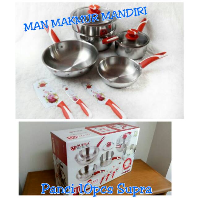 Jual Panci Supra 10pcs New Series | Shopee Indonesia