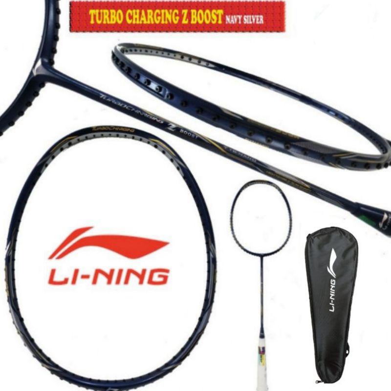Jual Raket Badminton Li-Ning Turbo Charging Z Boost ORIGINAL (BONUS ...