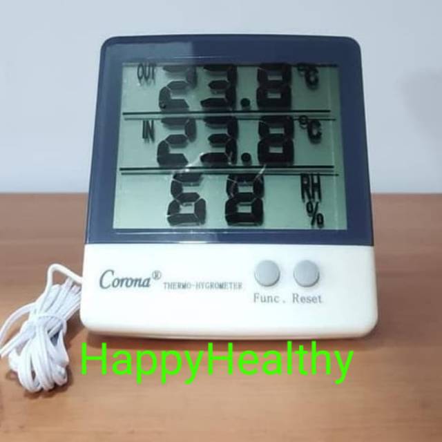 Jual Thermometer,Thermo, Termometer Hygrometer corona GL89 alat ...